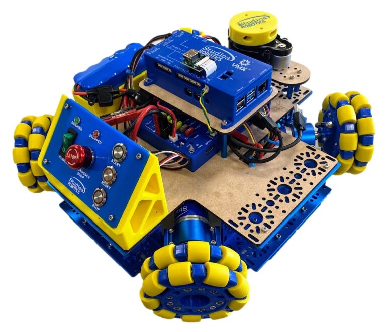 Studica-4-wheeled-omni-robot-with-lidar | Kauai Labs - Advanced Robotics Sensors & Motion ...